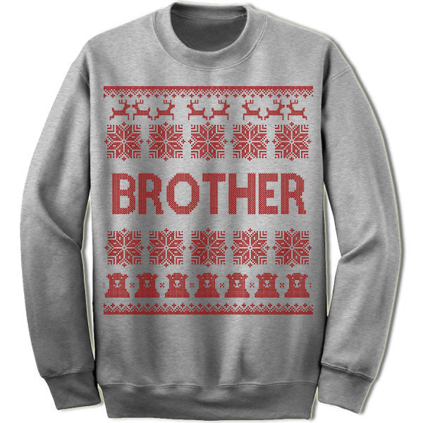 Brother Ugly Christmas Sweater. – Merry Christmas Sweaters