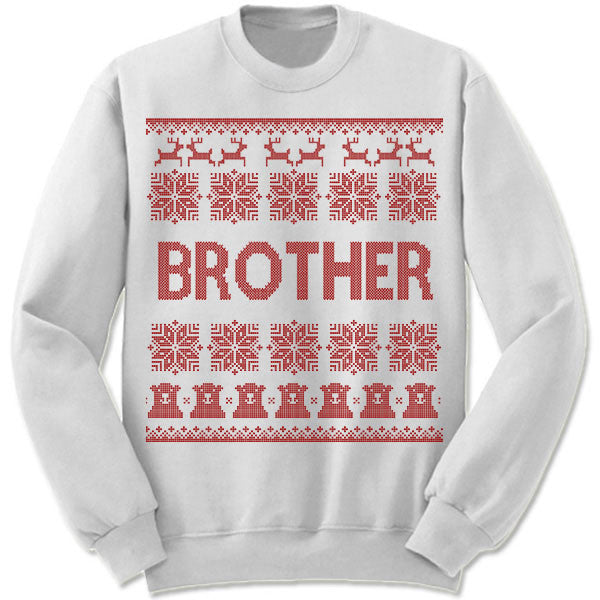 Brother Ugly Christmas Sweater. – Merry Christmas Sweaters